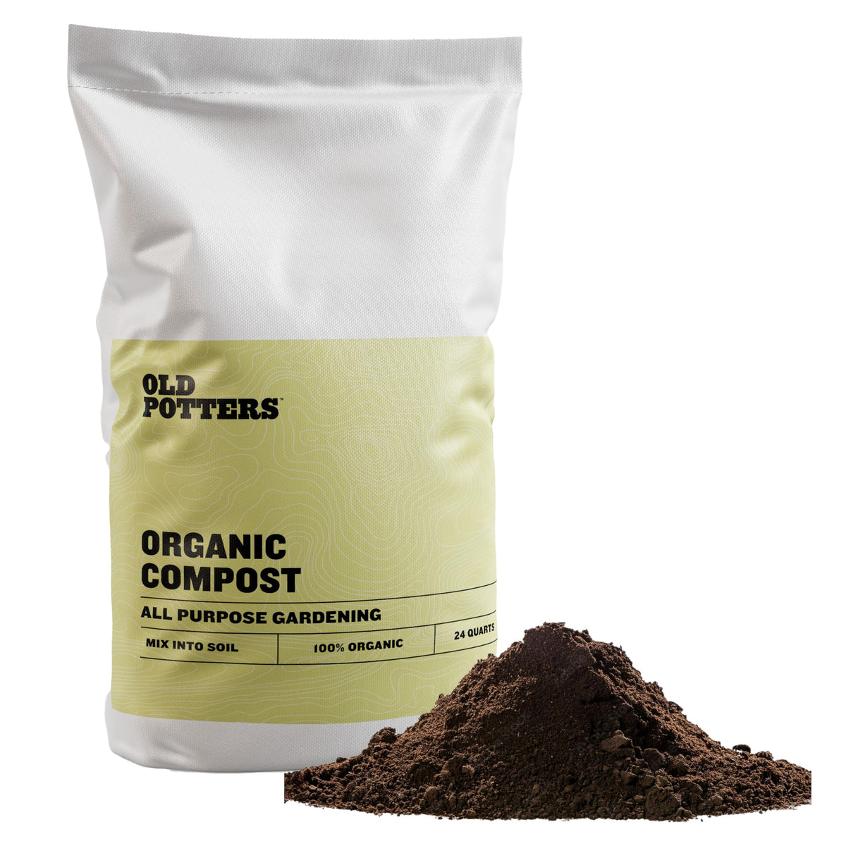 Old Potters Organic Compost, Plant Based Potting Soil, Boosts Growth ...